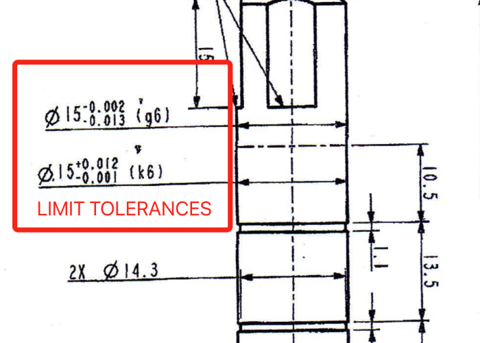 How to Specify Limit Tolerances in Your Drawing?